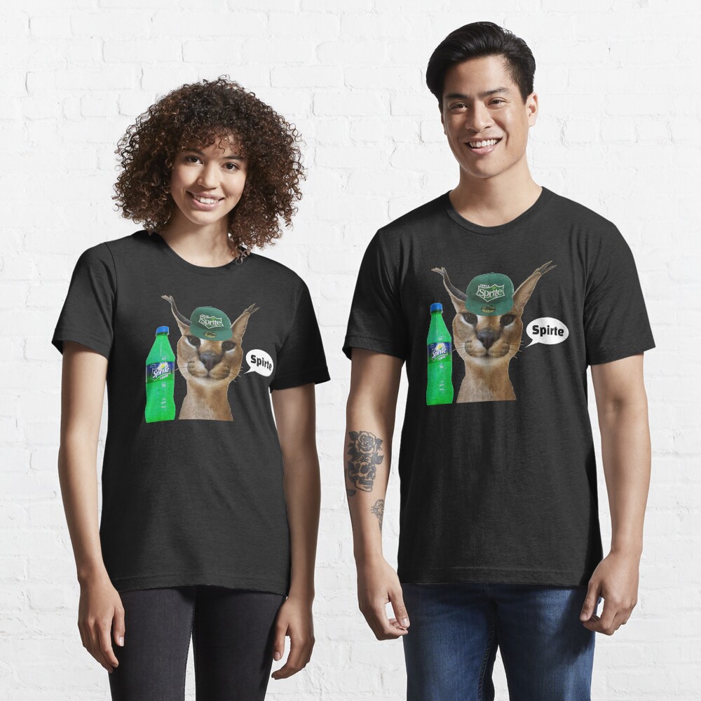 Camiseta «Zabloing Big Floppa Cat Meme Spirte (serie Fanter)» de ...