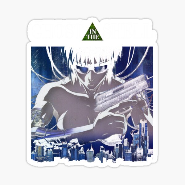 "Ghost In The Shell" Sticker for Sale by ARCHITEST | Redbubble