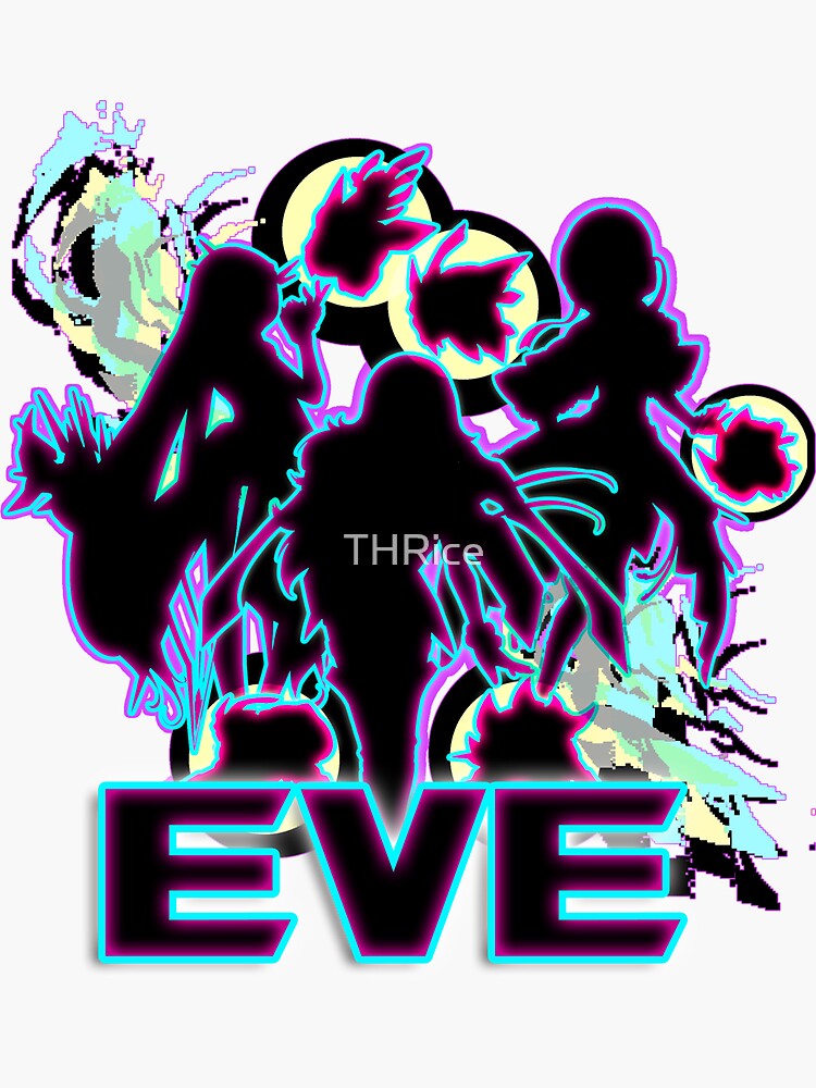"Elsword: Eve" Sticker by THRice | Redbubble