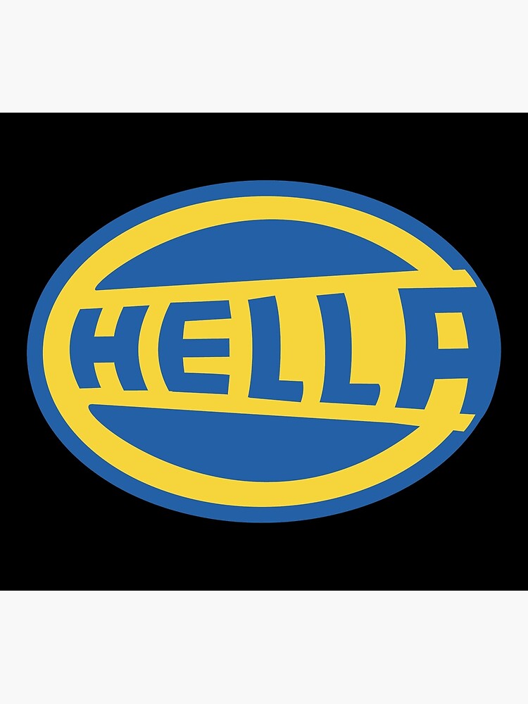 "Hella Logo " Poster for Sale by birasaema | Redbubble