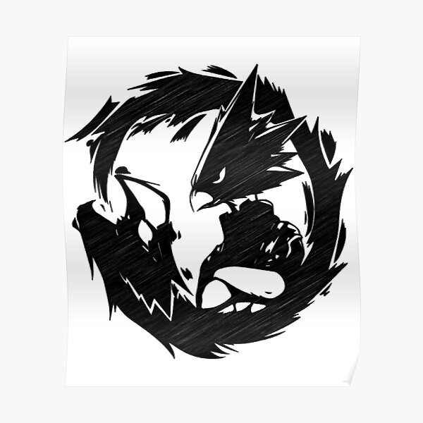 "Tokoyami " Poster for Sale by Grosberg88 | Redbubble