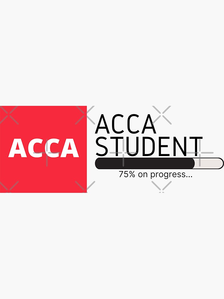 "Acca Student" Sticker for Sale by Red-ElYoubi | Redbubble