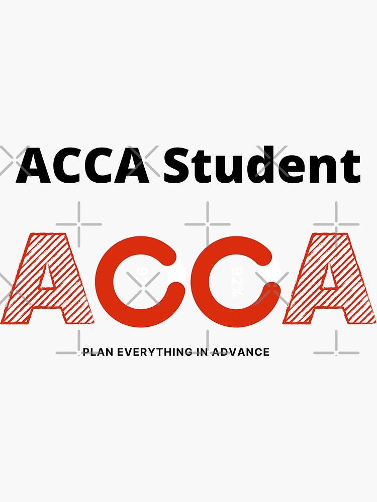 "Acca Student advice" Sticker for Sale by Red-ElYoubi | Redbubble