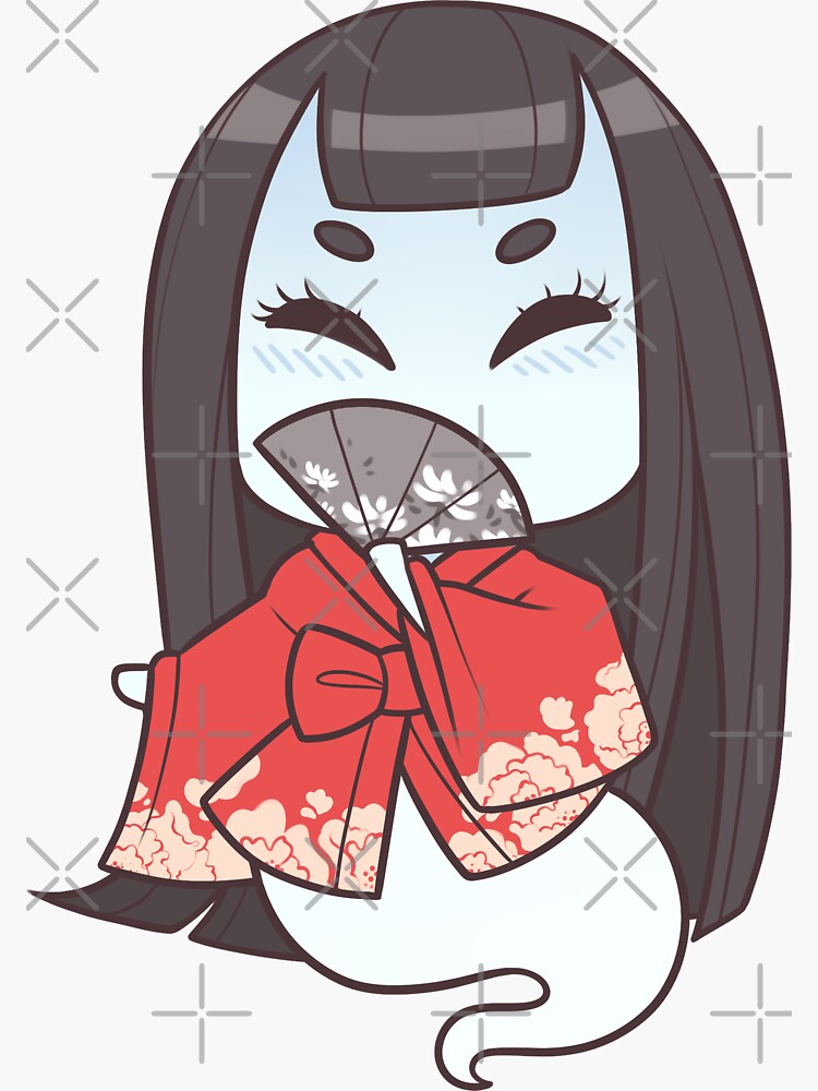"Yurei Ghost" Sticker for Sale by grandifloru | Redbubble