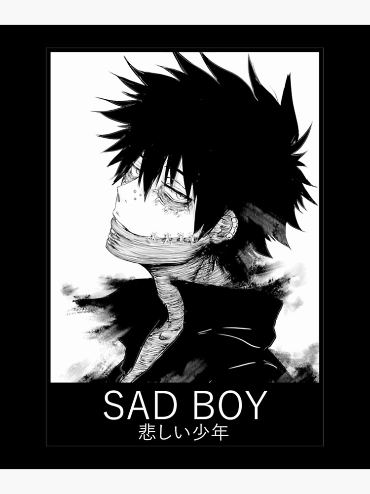 "DABI BOKU NO HERO ACADEMIA SAD BOY " Photographic Print for Sale by ...