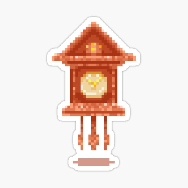 "Cuckoo Clock" Sticker for Sale by fjas-ari | Redbubble
