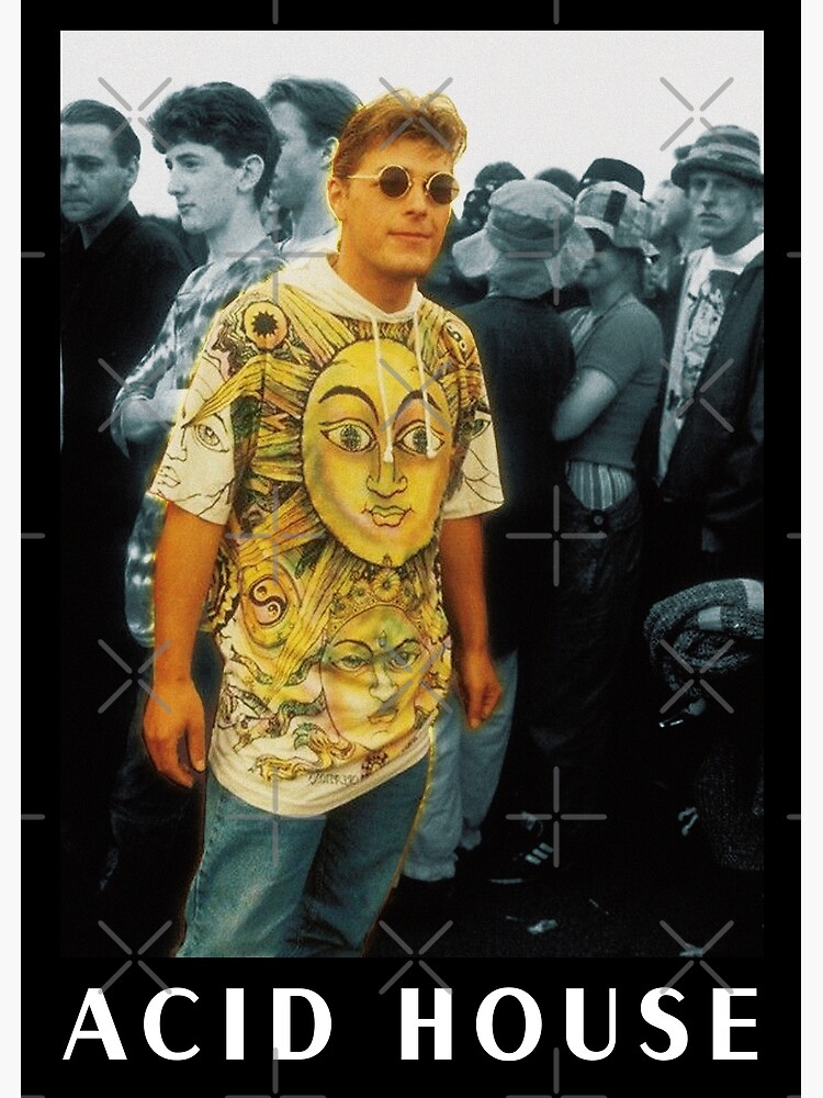 "Acid House - 80s rave" Poster by danielfgf | Redbubble