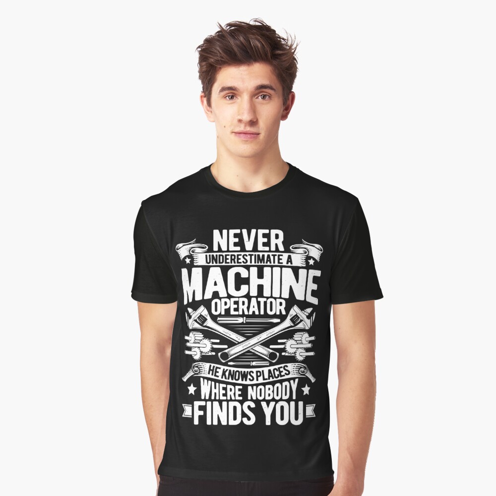 "Machine Operator Machinist" Sticker for Sale by Krautshirts | Redbubble
