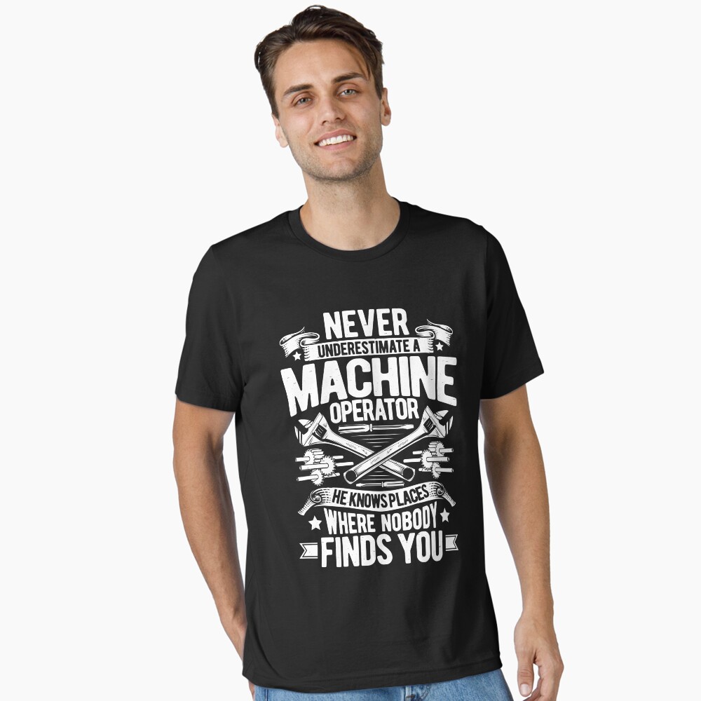 "Machine Operator Machinist" Sticker for Sale by Krautshirts | Redbubble