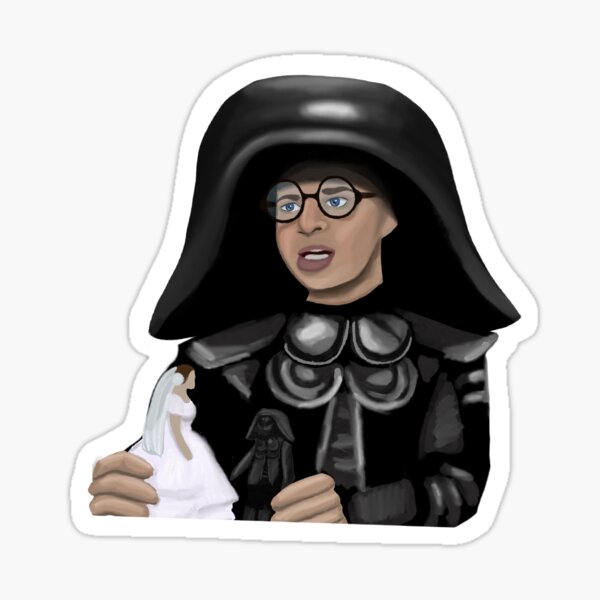 Dark Helmet Spaceballs Stickers | Redbubble