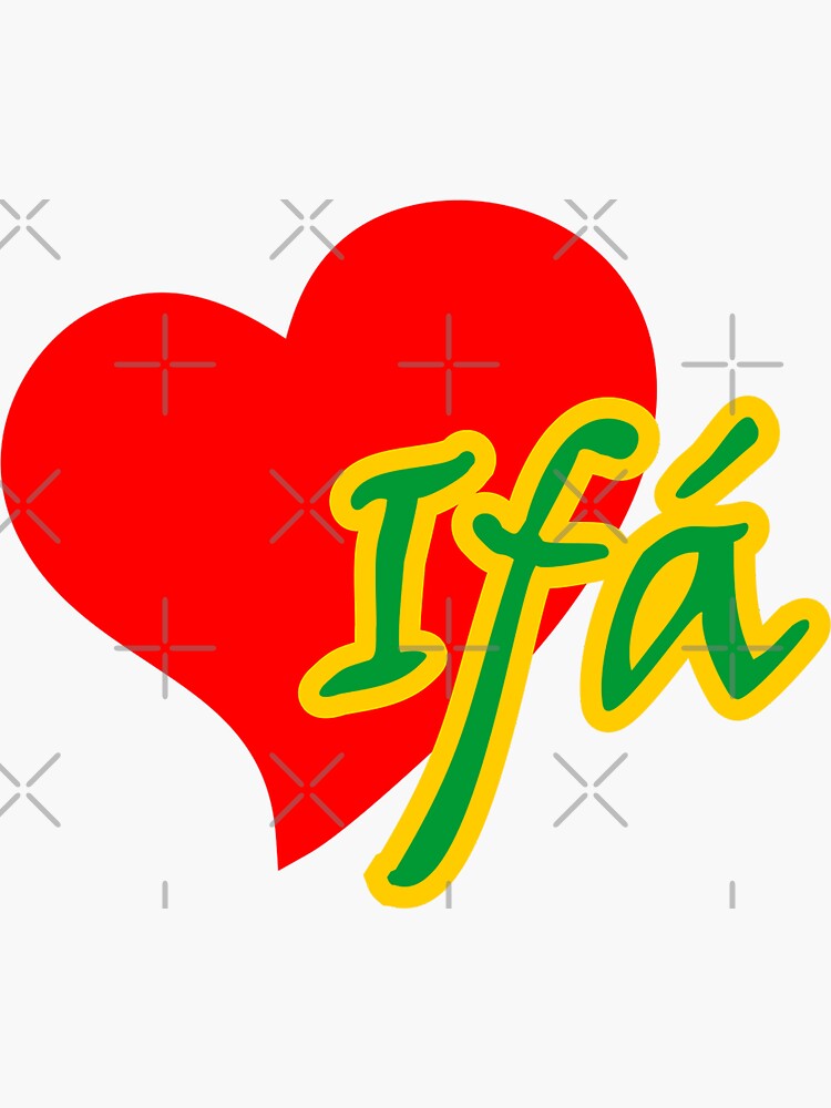 "Ifa" Sticker for Sale by Korvus78 | Redbubble