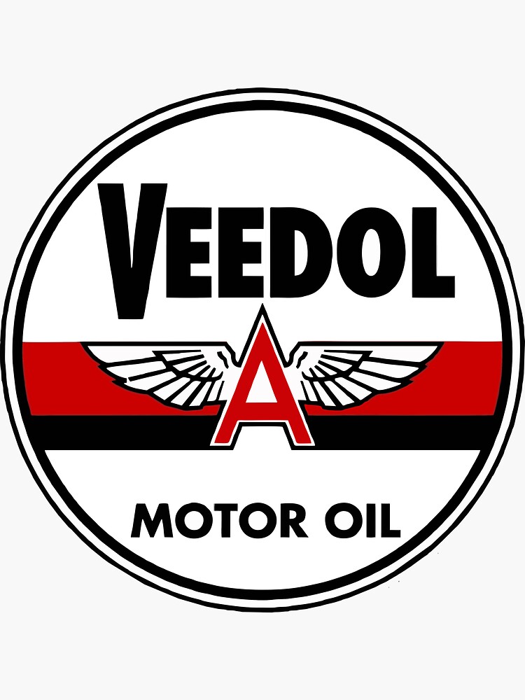 "Veedol Motor Oil" Sticker by konvisyah73 | Redbubble