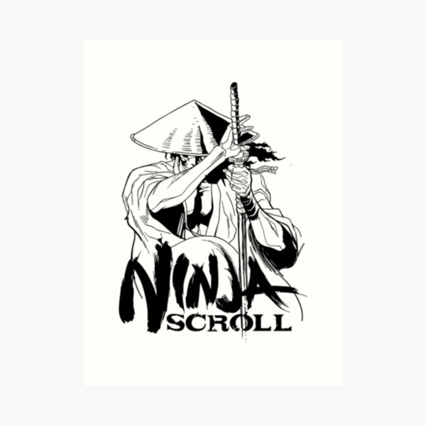 Ninja Scroll Art Prints | Redbubble