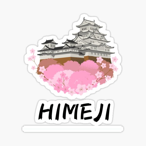 "Himeji Castle - Tokyo Aesthetics" Sticker for Sale by TokyoAesthetics ...
