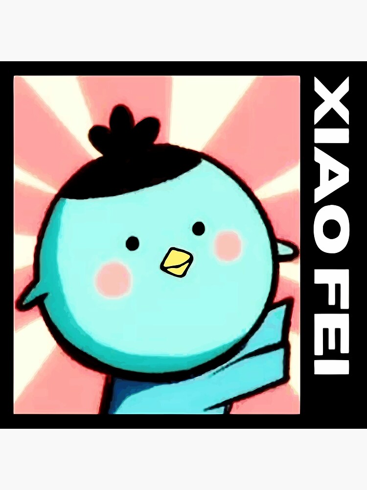 "xiao fei cute character art" Poster for Sale by casperdrake | Redbubble