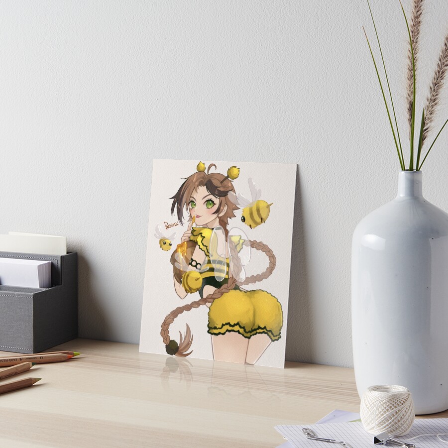 "Jinx Bumblebee Edition" Art Board Print by BobbyBailein | Redbubble