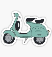 Vespa Vintage Stickers | Redbubble