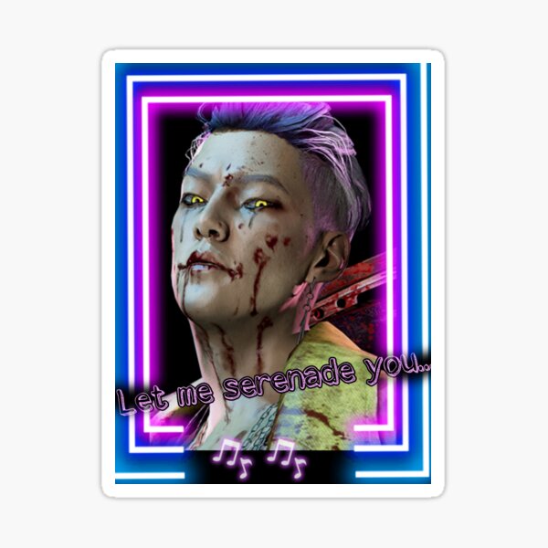 "Trickster Serenade" Sticker by Mounty | Redbubble