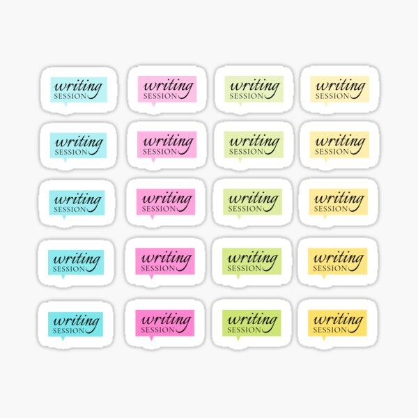 Doodle Flag Note Sticky Note Planner Stickers L-185 Stick Note Labels ...