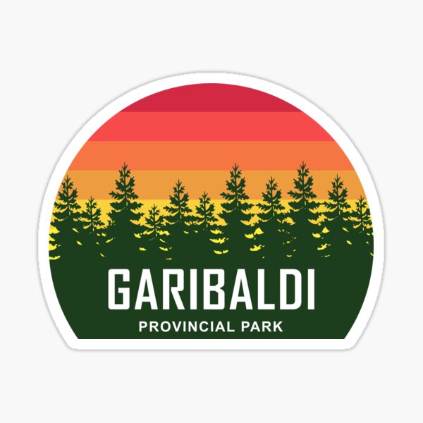 "Garibaldi Provincial Park" Sticker for Sale by esskay | Redbubble