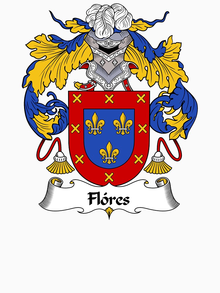 "Flores Coat of Arms/Family Crest" T-shirt by carpediem6655 | Redbubble