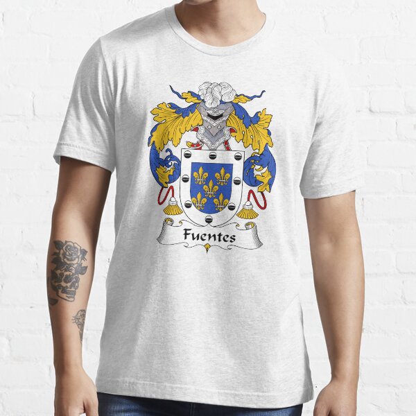 "Fuentes Coat of Arms/Family Crest" T-shirt for Sale by carpediem6655 ...