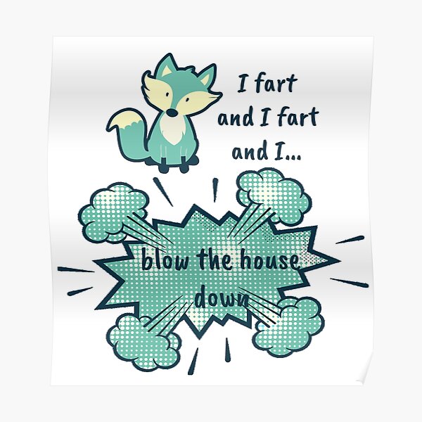 "Stinky Fox" Poster by dea-lakeheart | Redbubble