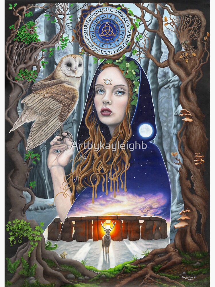 "Yule" Sticker for Sale by Artbykayleighb | Redbubble