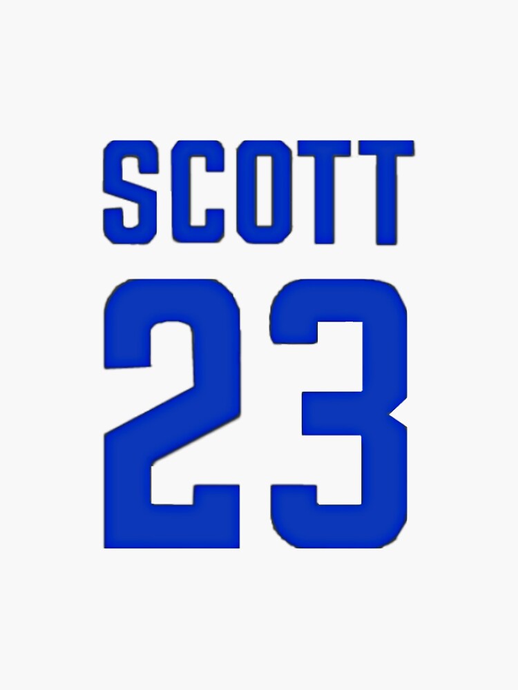 "Nathan Scott 23" Sticker for Sale by ashpaul97 | Redbubble