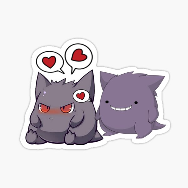 Sticker: Gengar | Redbubble