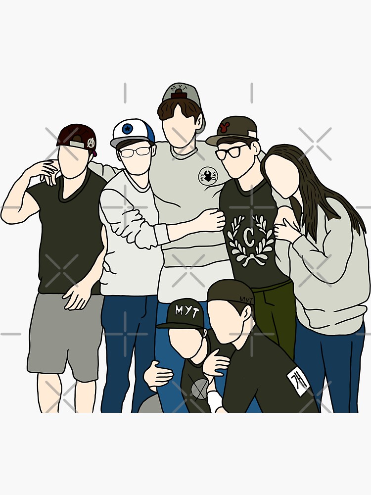 "Running Man (Korean Variety Show) - 7012" Sticker for Sale by ...