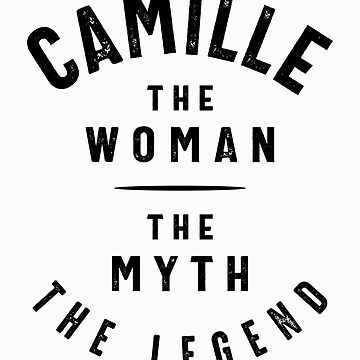 "Womens Camille Personalized Name Birthday Gift" Sticker for Sale by ...