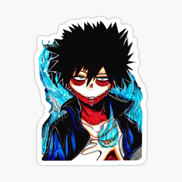 "Dabi Anime Kawaii" Sticker by brooksill22 | Redbubble