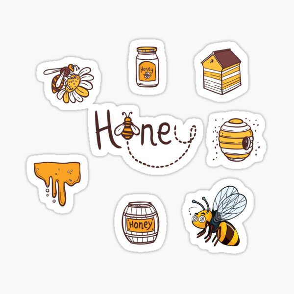 "Cute Wholesome Bee- Pack" Sticker for Sale by MagicalParadise | Redbubble