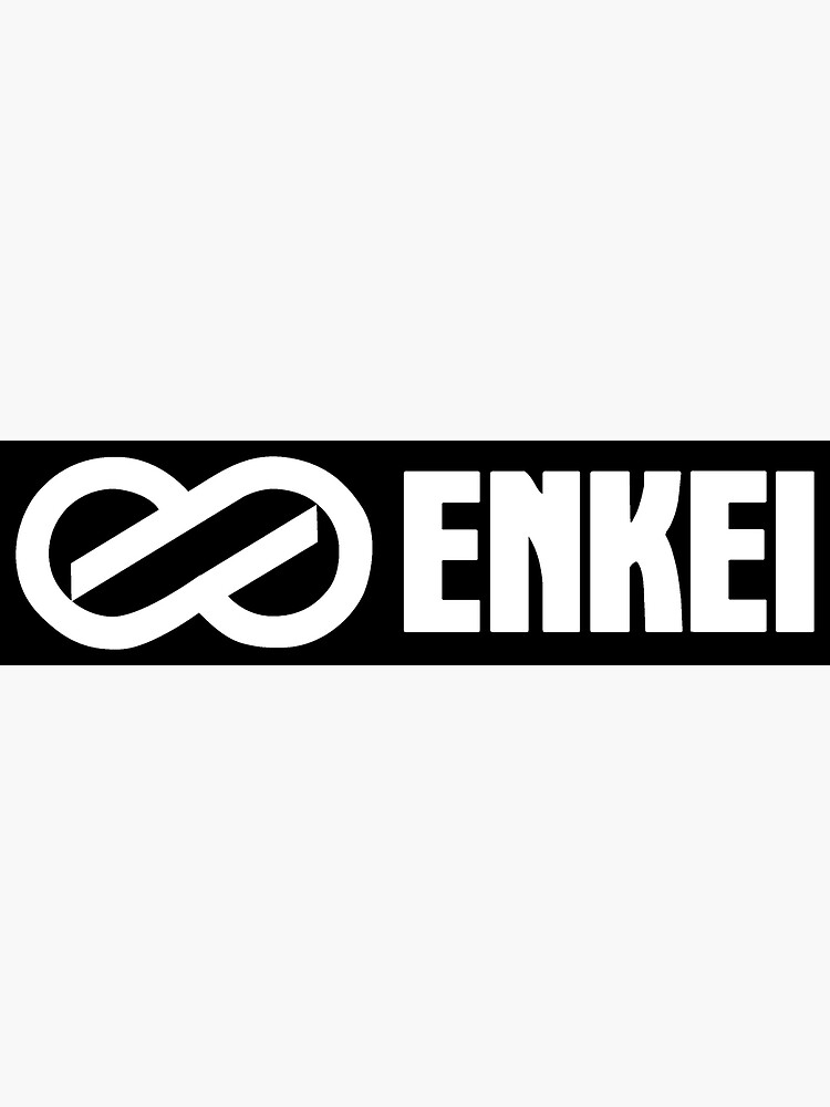 "WHEELS-ENKEI LOGO" Photographic Print for Sale by mindaniel | Redbubble