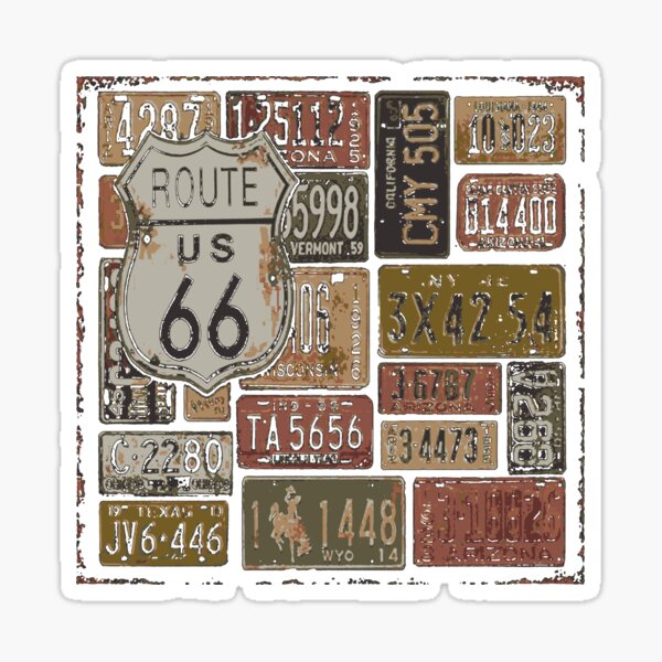 "Favorite Route" Sticker by jahulakrar15 | Redbubble