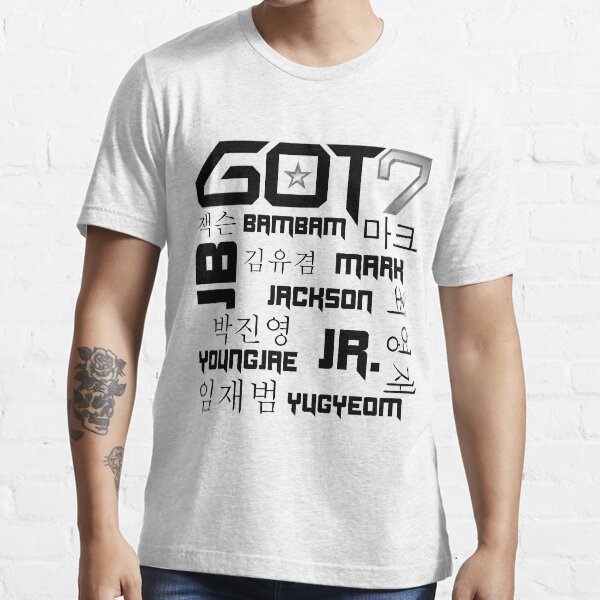 "GOT7" T-shirt for Sale by Muzik50 | Redbubble | got7 t-shirts - kpop t ...