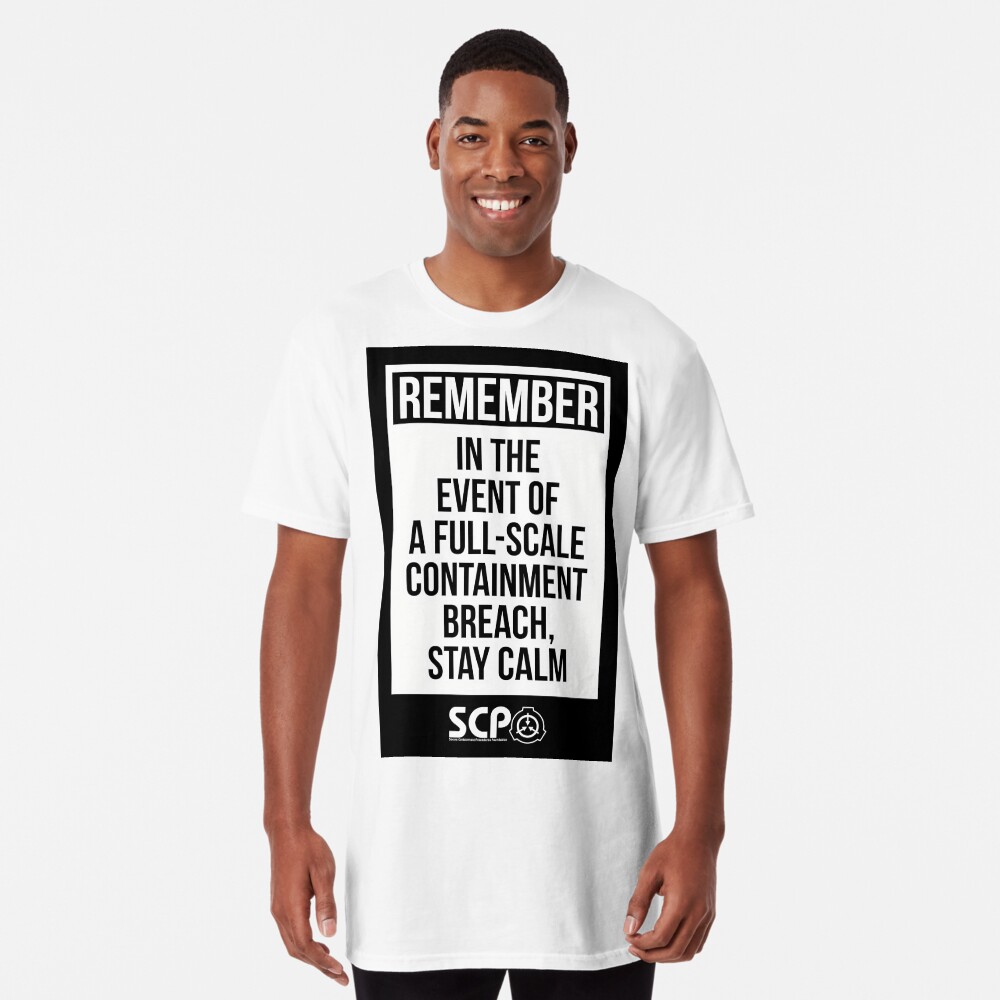 "SCP Warning Poster Containment Breach" Poster by Raildur | Redbubble