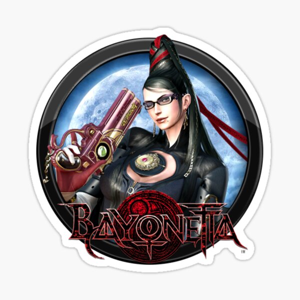 "BAYONETTA Beloved " Sticker for Sale by firefly-owl | Redbubble