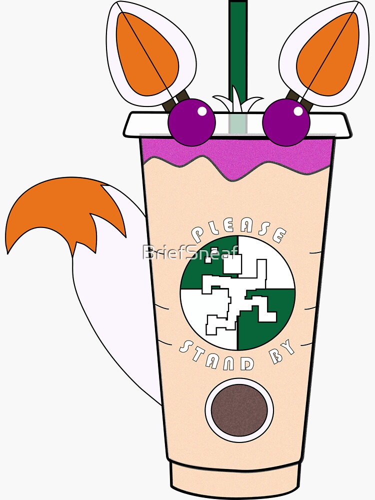 "Lolbit FNaFBux" Sticker for Sale by BriefSneaf | Redbubble