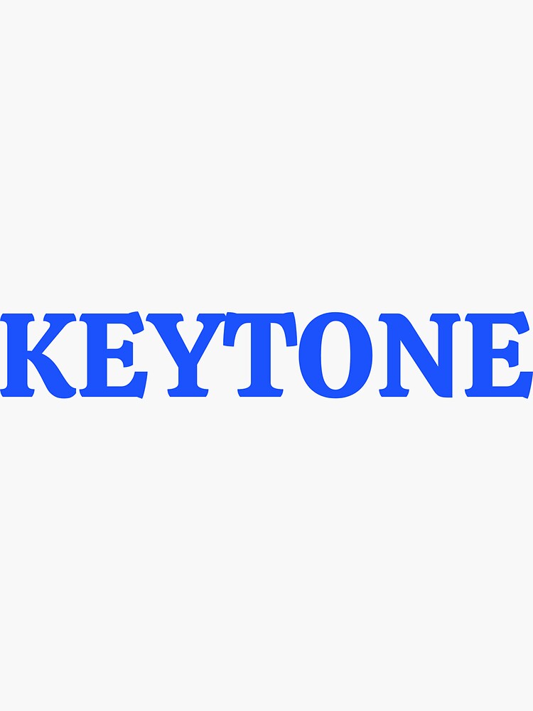 "Keytone" Sticker for Sale by Zikusha | Redbubble