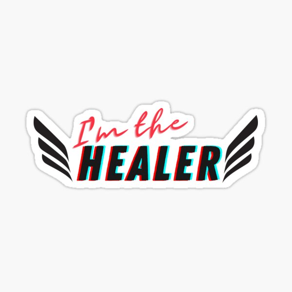 "Healer Role / Gamer set" Sticker for Sale by Nemretsu | Redbubble