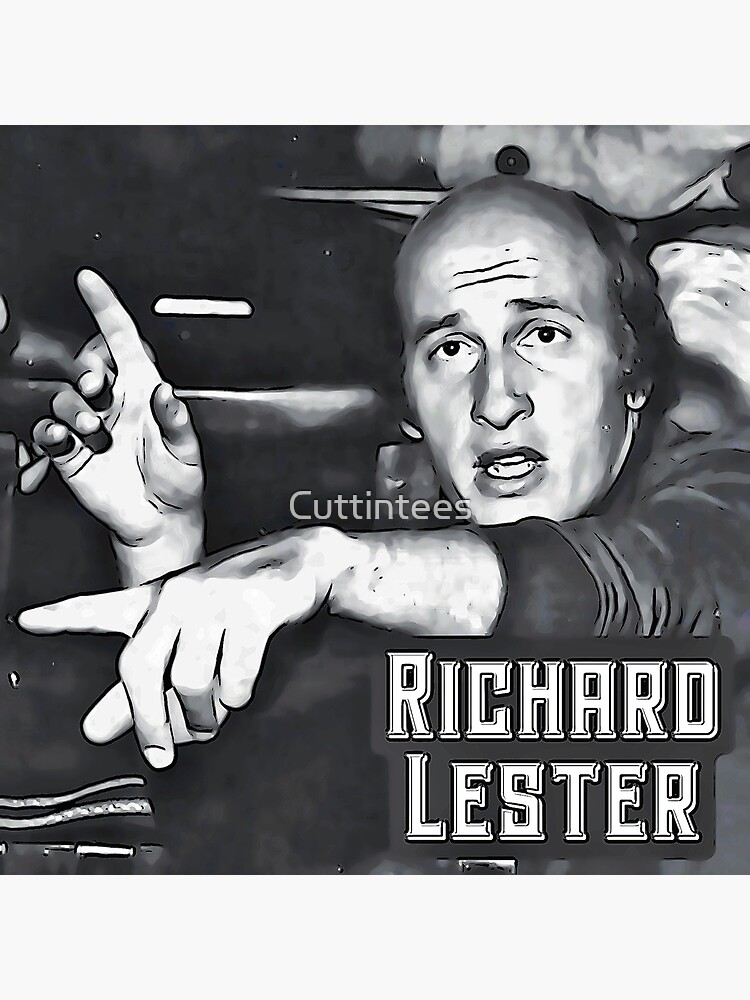 "Richard Lester / Film Director" Poster by Cuttintees | Redbubble