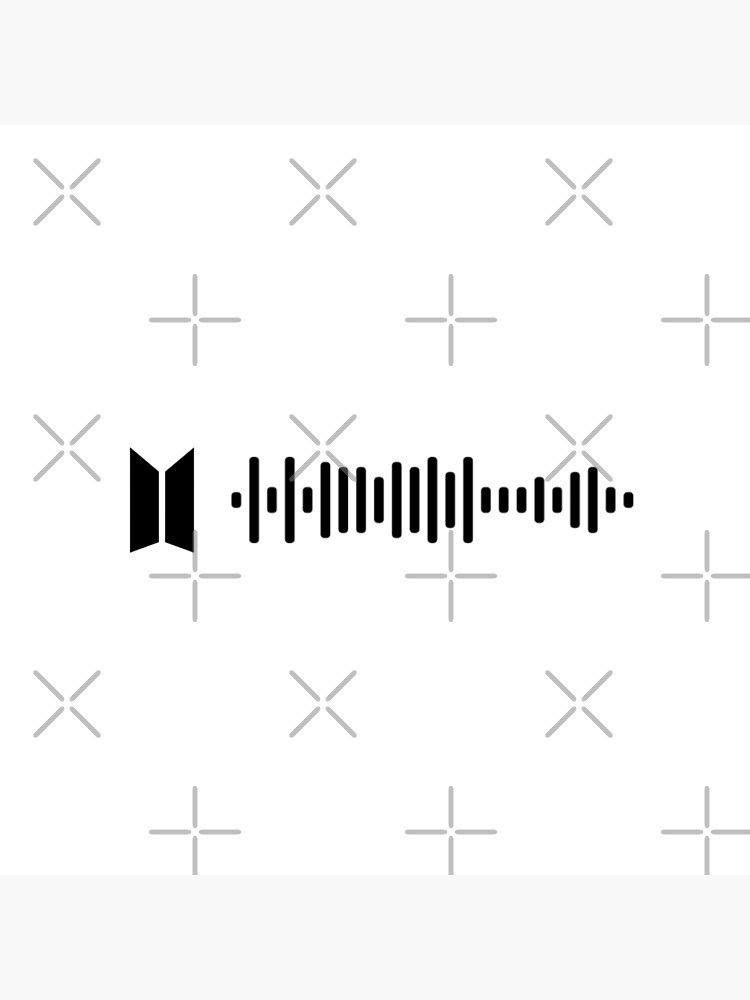 "BTS artist | spotify scan code" Poster by sisters-lab | Redbubble