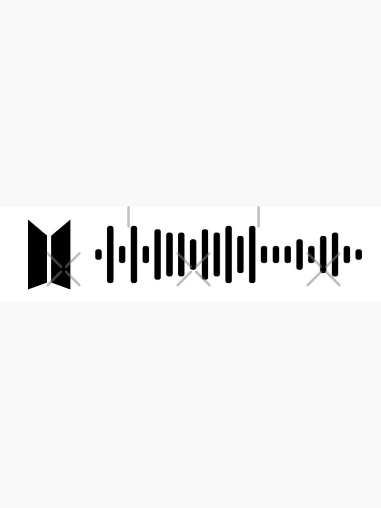 "BTS artist | spotify scan code" Sticker for Sale by sisters-lab ...