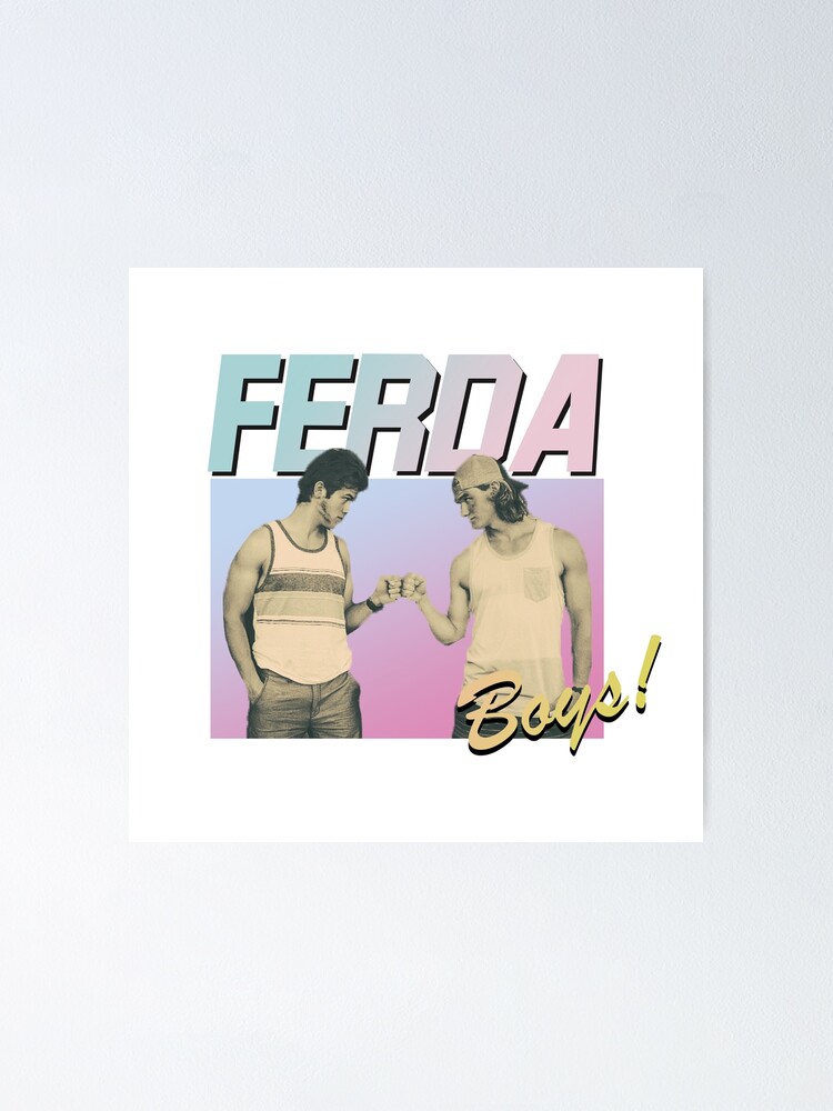 Póster «Letterkenny Ferda Boys Jonesy Reilly Fist Bump 90s Estética ...