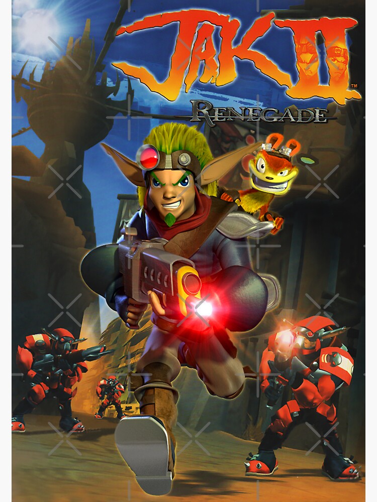 "Jak 2 Renegade Guard Pursuit" Sticker for Sale by DaxterMaster | Redbubble