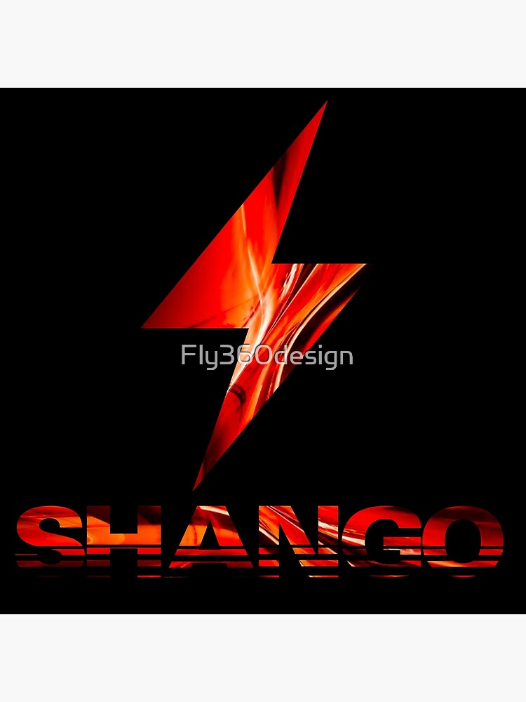 "Shango Orisha Yoruba Santeria" Poster by Fly360design | Redbubble