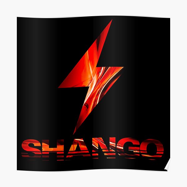 "Shango Orisha Yoruba Santeria" Poster by Fly360design | Redbubble