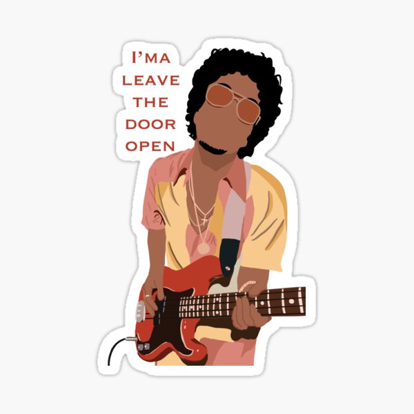 Bruno Mars Lyrics Stickers | Redbubble
